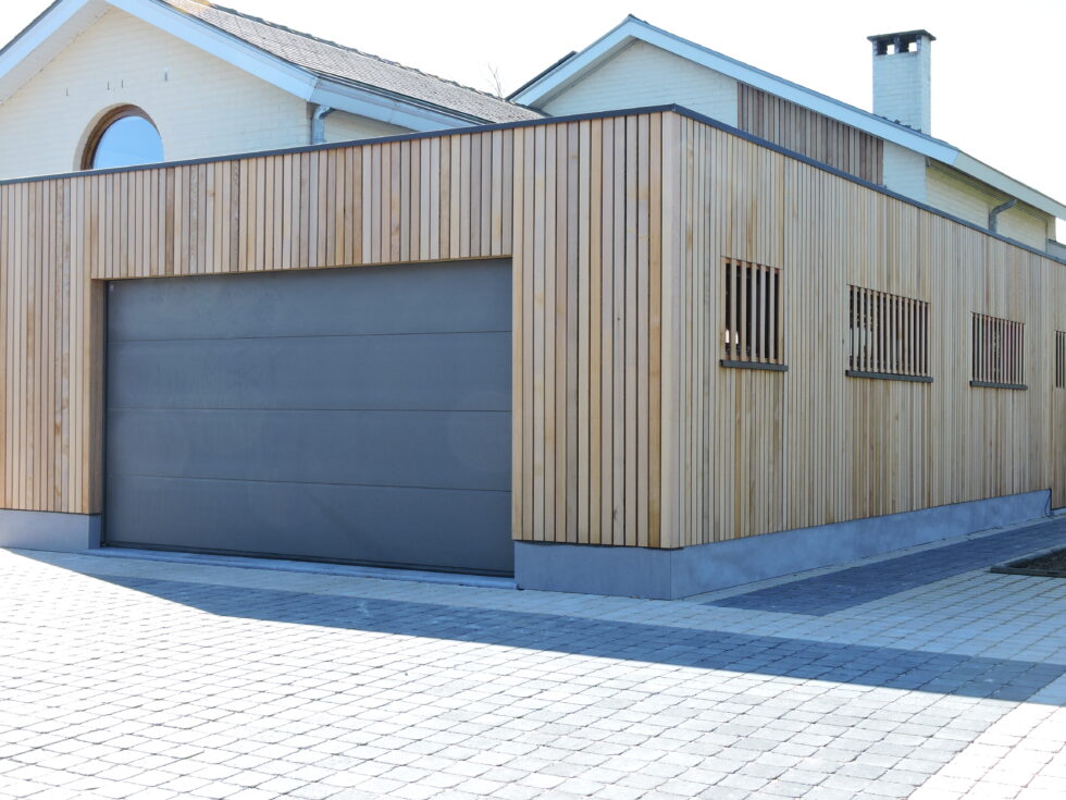 Extension en bardage cèdres – Orbais | Espace Réalisation - Construction & Rénovation